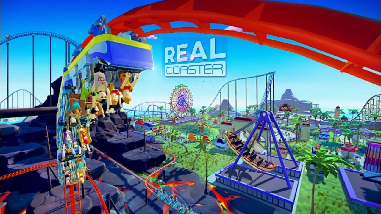 Building My Own Roller Coaster Theme Park | Part 1 | Real Coaster - YouTube