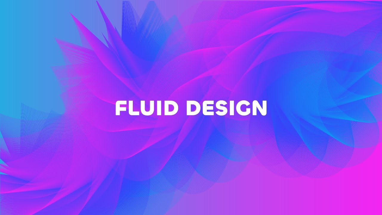 how to create fluid design in illustrator #illustrator # ...