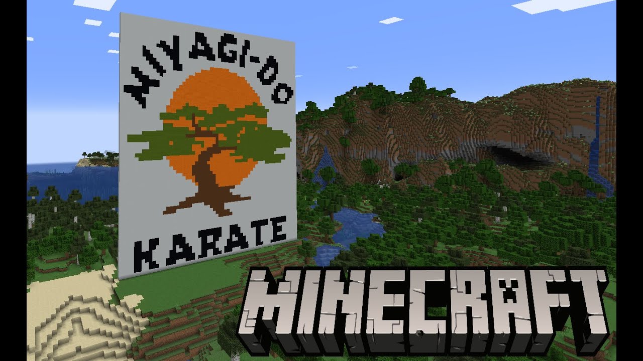 Minecraft - Let's build! - Miyagi-Do Karate - YouTube