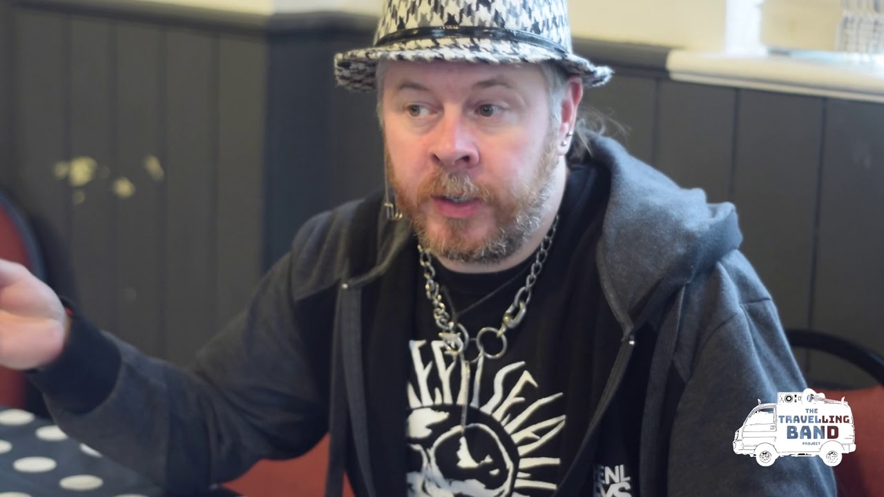 Gez Addictive - Belper Interview (The Travelling Band Project) - YouTube
