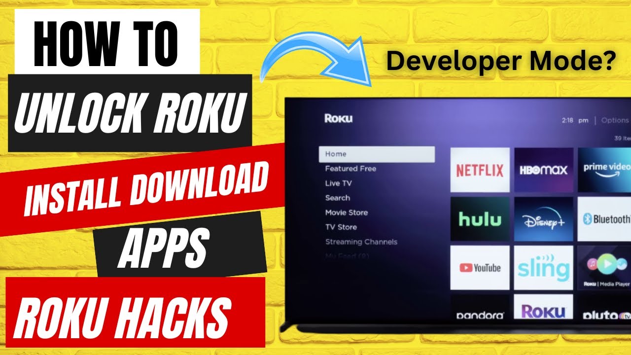 Roku Apps Download || Install Apps on Roku || Enable Developer Mode on Roku Device - YouTube