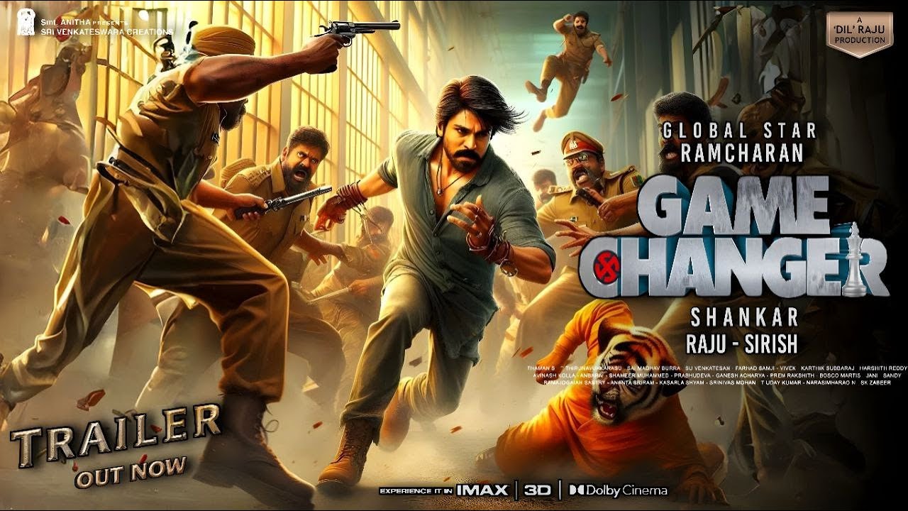 Game Changer Official Teaser | Ram Charan , Shankar , Thaman , Kiara ...