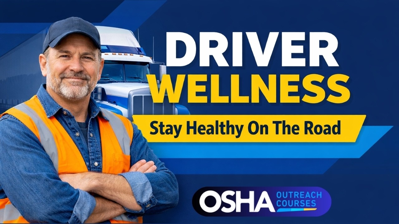 Driver Wellness Training (US) | Improve Health & Stay Safe on the Road ...