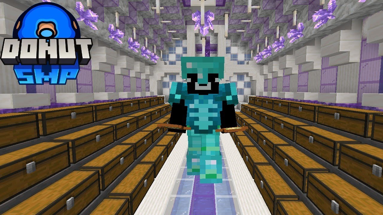Building the Coziest Stash Ever On The Donutsmp ! - YouTube