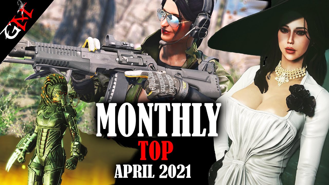 FALLOUT 4 TOP MONTHLY MODS ( April 2021 ) - YouTube