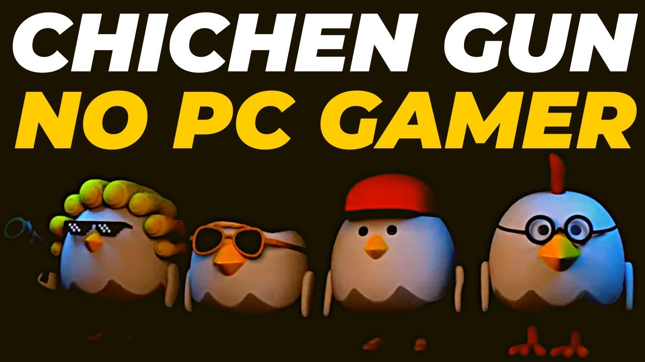 COMO JOGAR CHICKEN GUN NO PC - YouTube