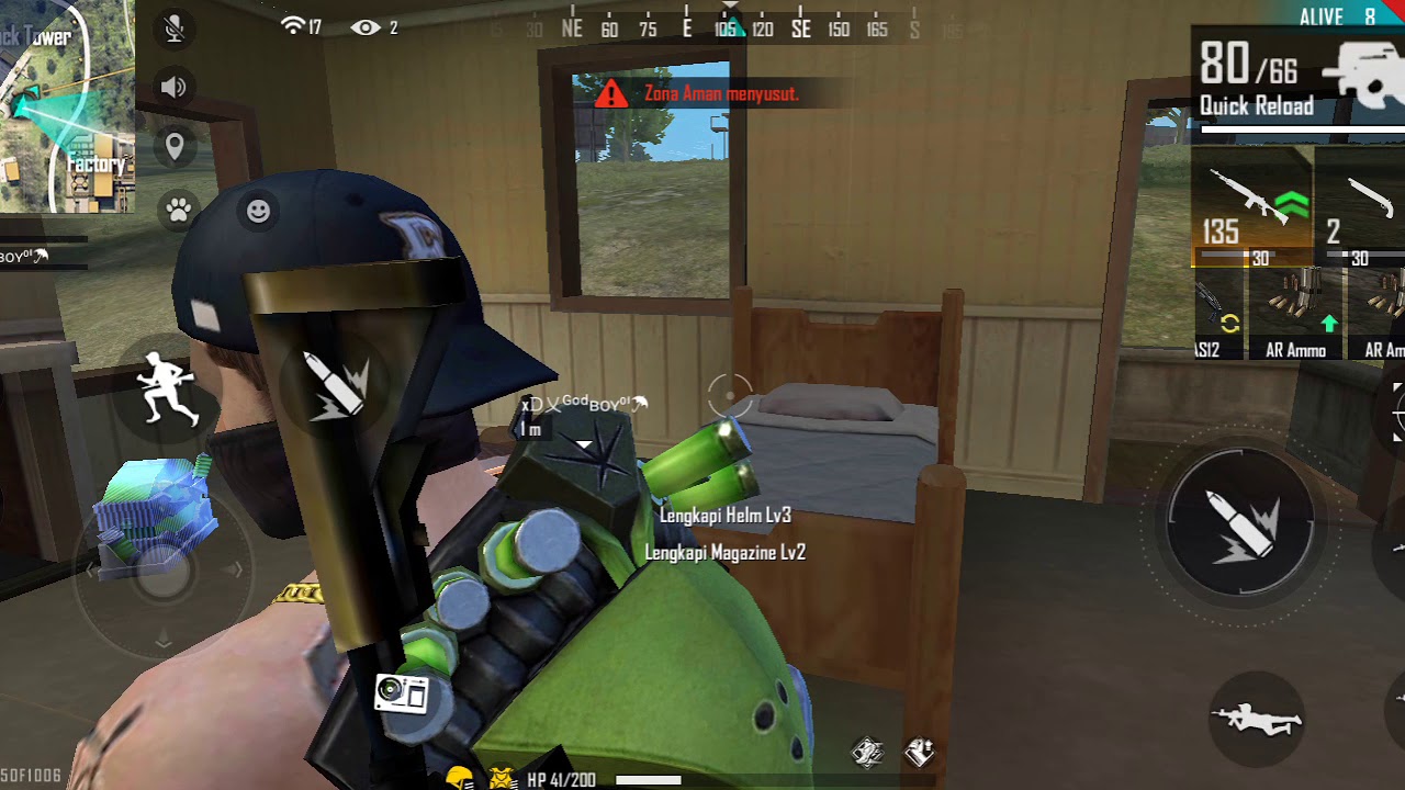 Mabar free fire ter legend... - YouTube