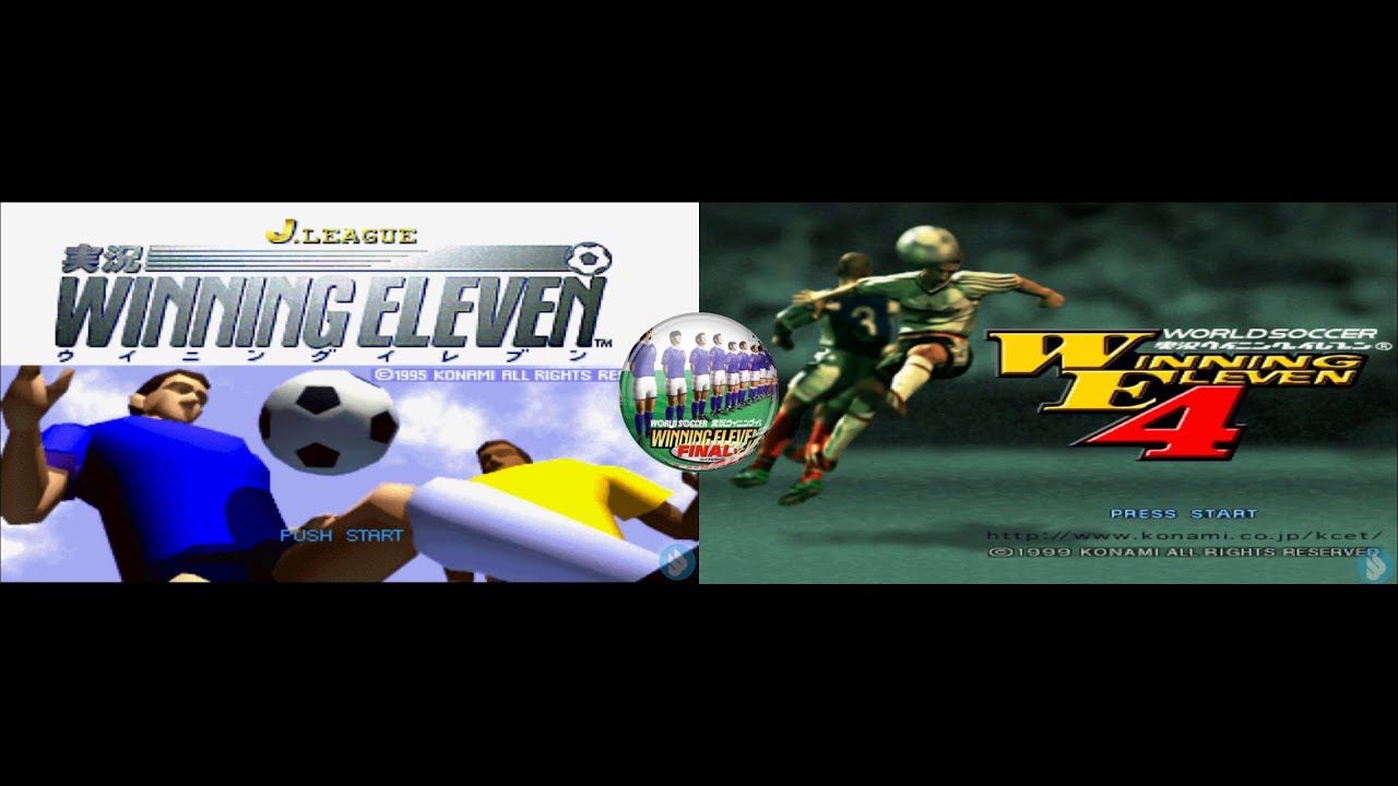 WINNING ELEVEN (PS1) EVOLUÇÃO 1995-2002 - YouTube