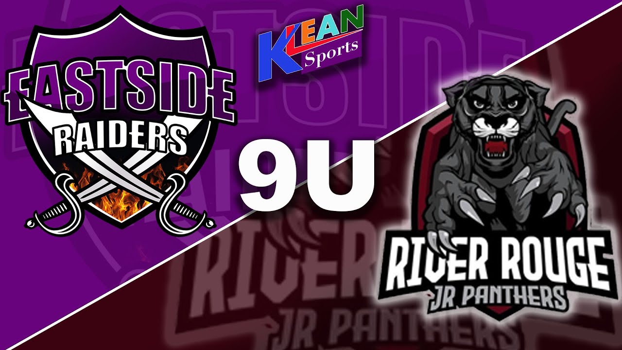 (9U) Football - Eastside Raiders vs River Rouge Panthers "Benefit Game ...