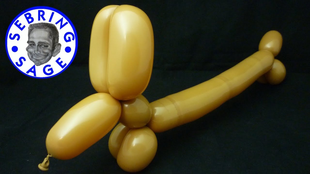 Balloon Wiener Dog - YouTube