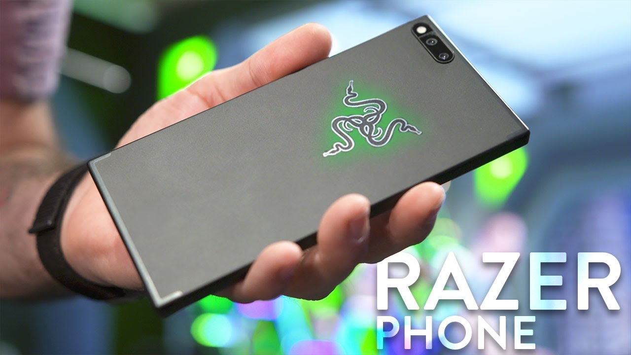 Razer Phone: Unboxing + Impressions w/ 120Hz Display! - YouTube