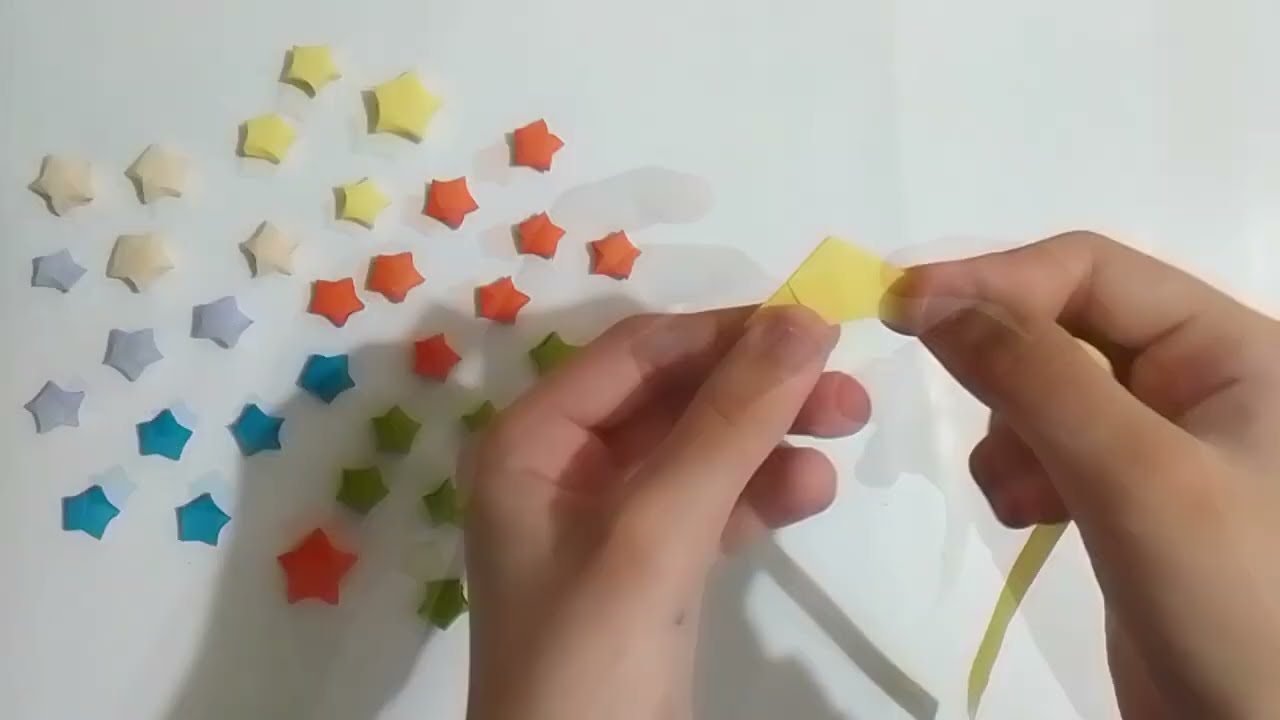 How to Make Paper 3D star|Origami Star|lucky Star|DIY Ideas|Paper Craft ...