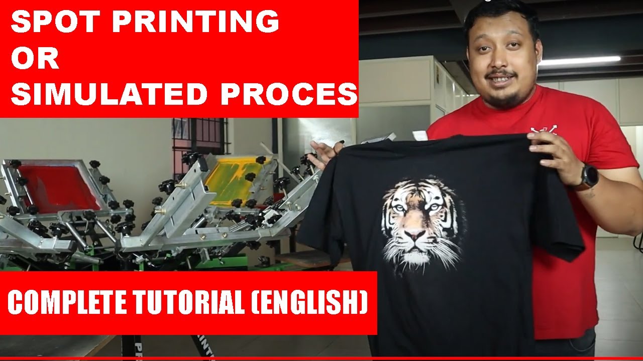 Simulated Spot Color Process in Screen Printing ( English ) - YouTube