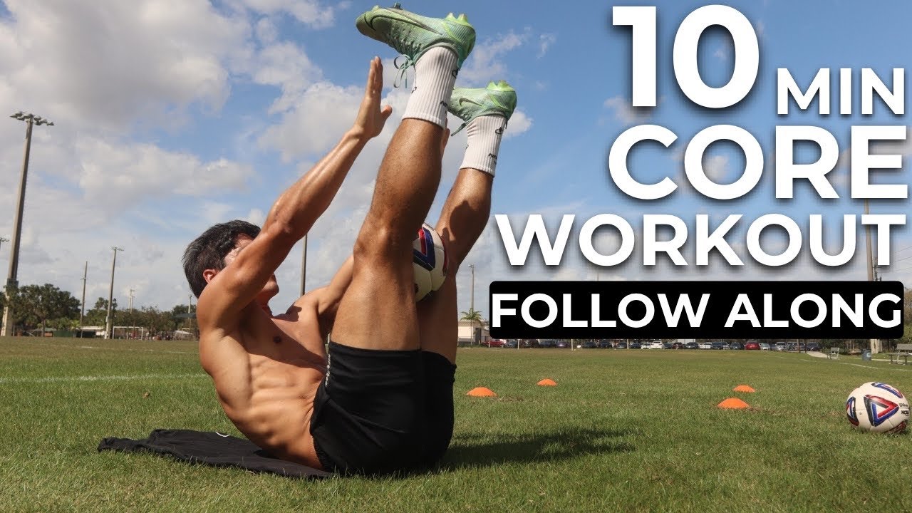 10 Min Core Workout For Footballers | Follow Along Workout For Athletes ...