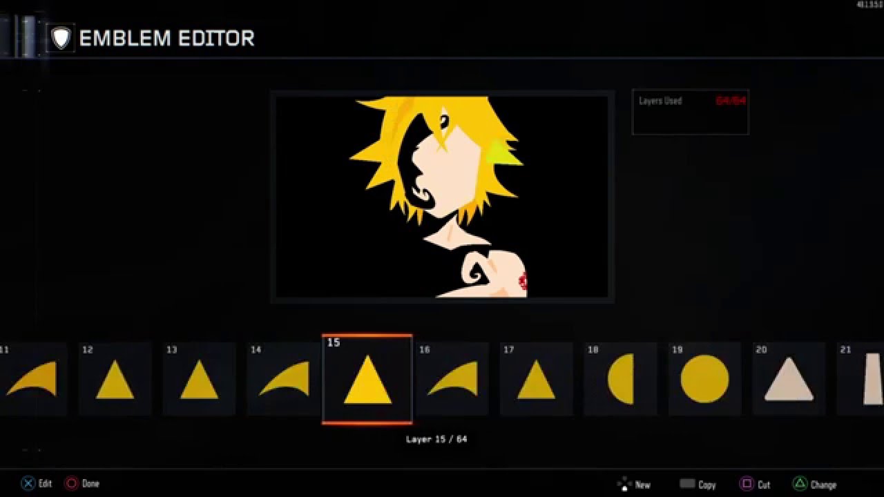 Black Ops III: Meliodas Emblem - YouTube