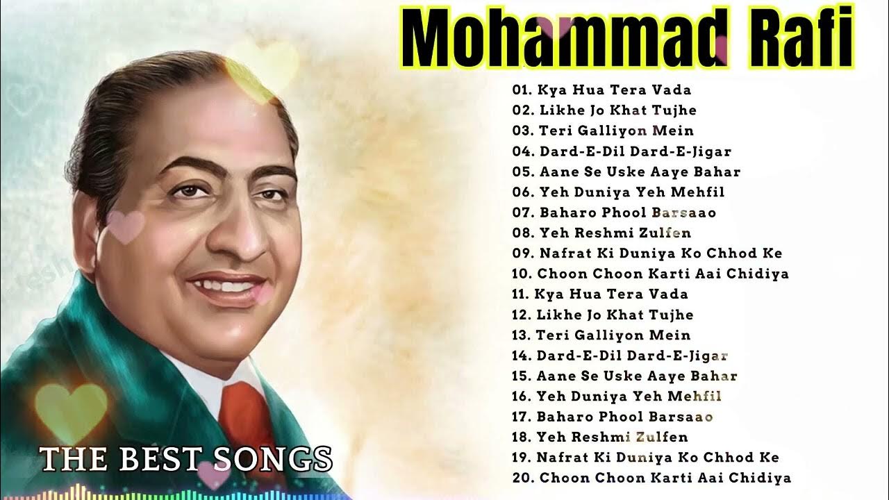 Best Of Mohammad Rafi Hit Songs 💖💖 || Mohammad Rafi Songs || Evergreen Classic Songs Of Rafi ...