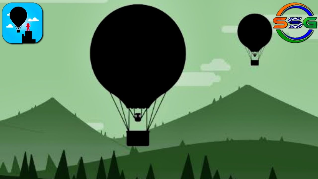Stickman Balloon Rescue - Gameplay Walkthrough (Android) - YouTube