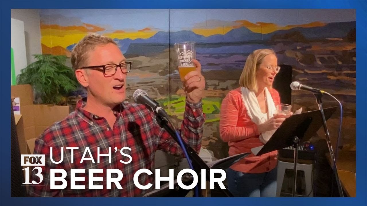 Unique choir combines singing with love of beer - YouTube