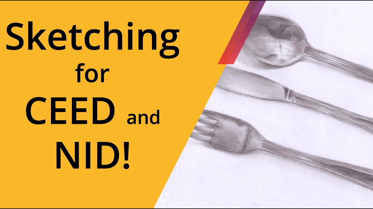 Practice sketching for CEED and NID in 20 mins - YouTube