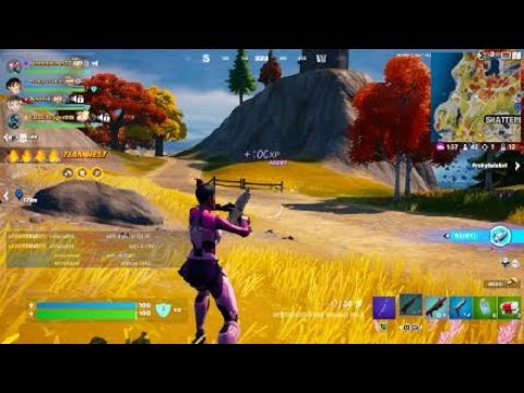 Fortnite Heisted Explosive Assault Rifle Gameplay - YouTube