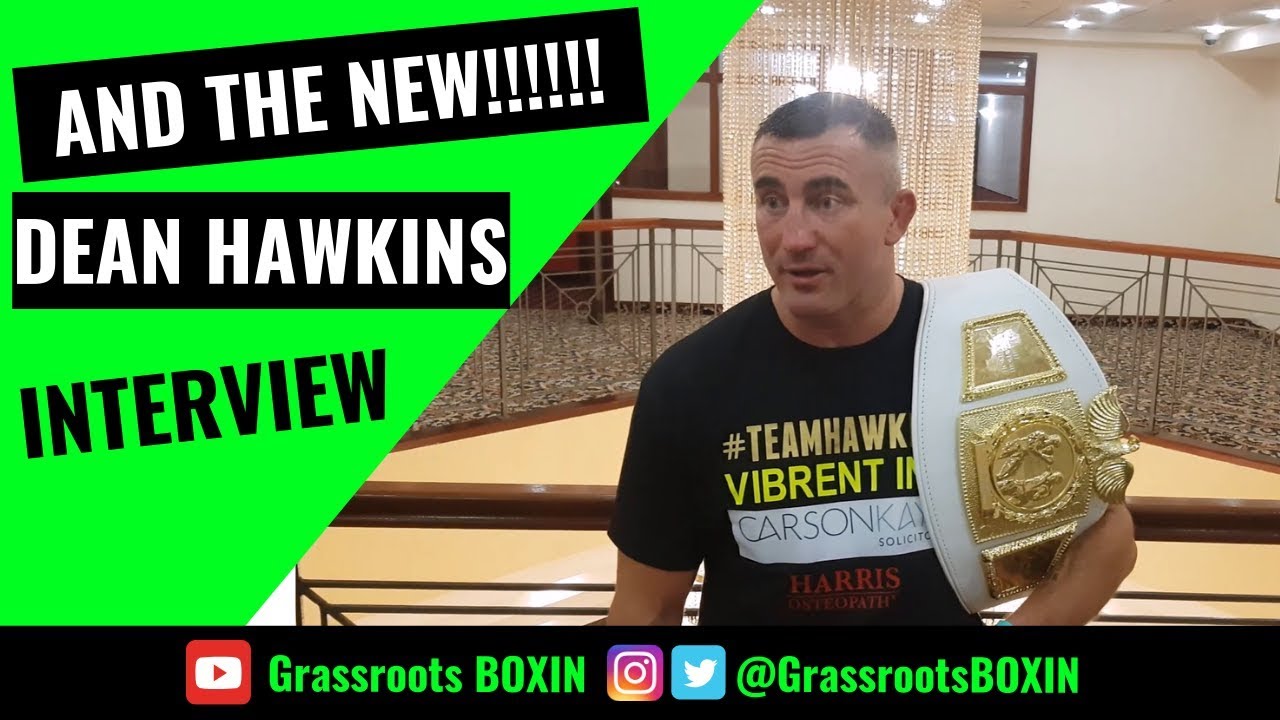 AND THE NEW!!! DEAN HAWKINS - PRIZE FIGHTER Light Heavyweight Champion ...