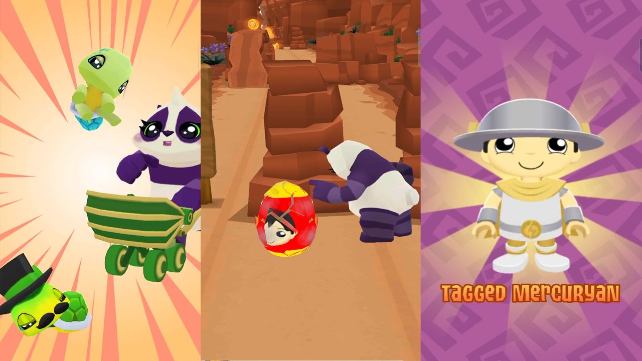 REVERSE RARE MERCU RYAN VS DASH TAG TURTLE - YouTube