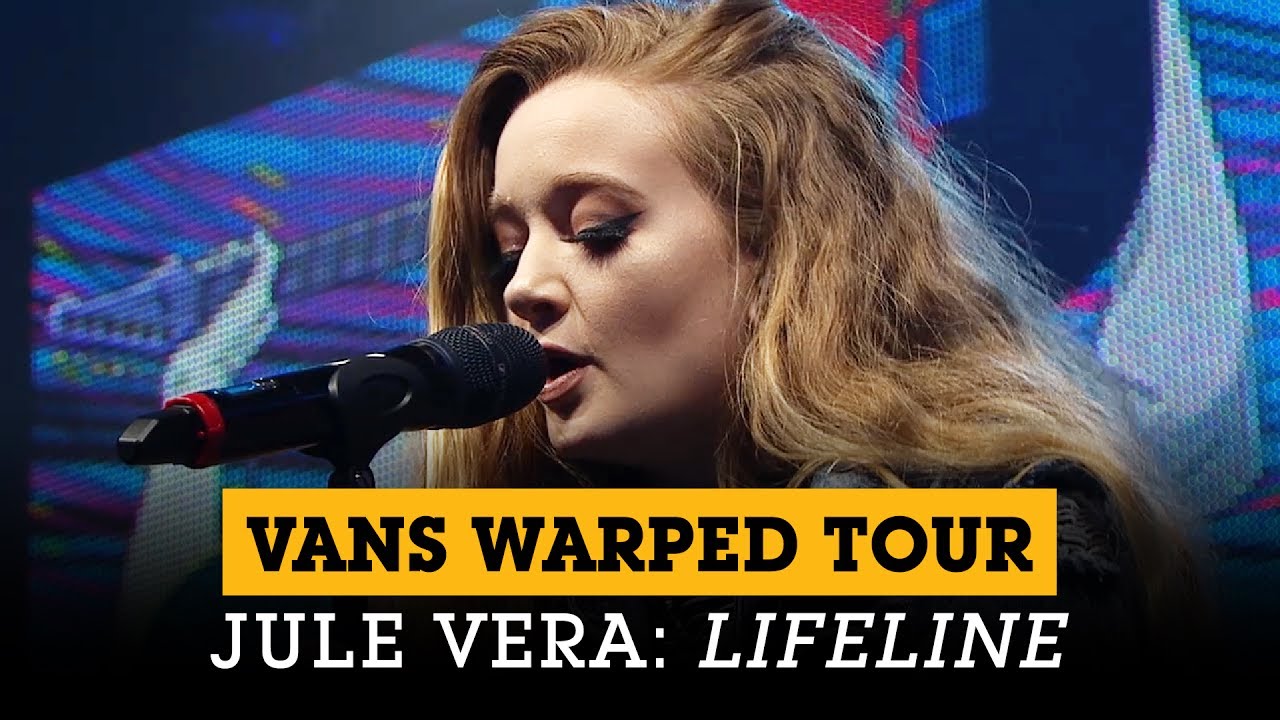 Jule Vera performs ‘Lifeline’ at the Vans Warped Tour Lineup ...