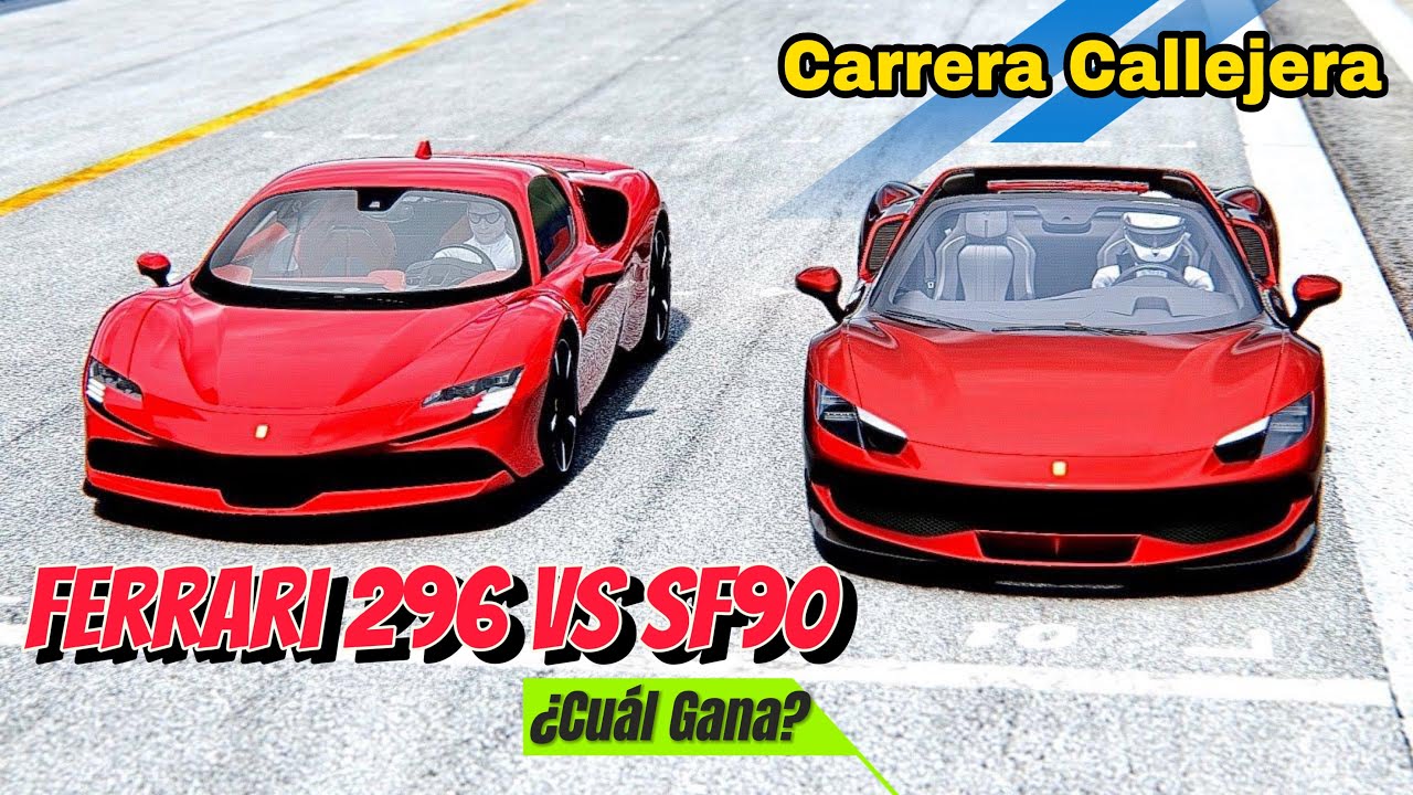 Apostamos 1 Millón 💵 en una carrera Ferrari 296 vs FS90 / RD Javi GTA ...