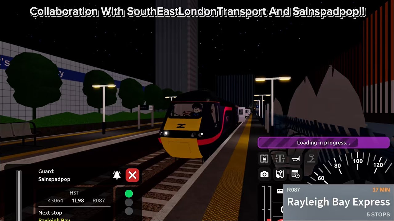 Roblox SCR: Full Journey On Stepford Express: Rayleigh Bay - Llyn-By ...