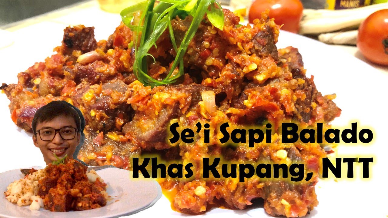 Sei Sapi Khas Kupang Masak Balado | Resep Anak Kos | Aradika Channel ...