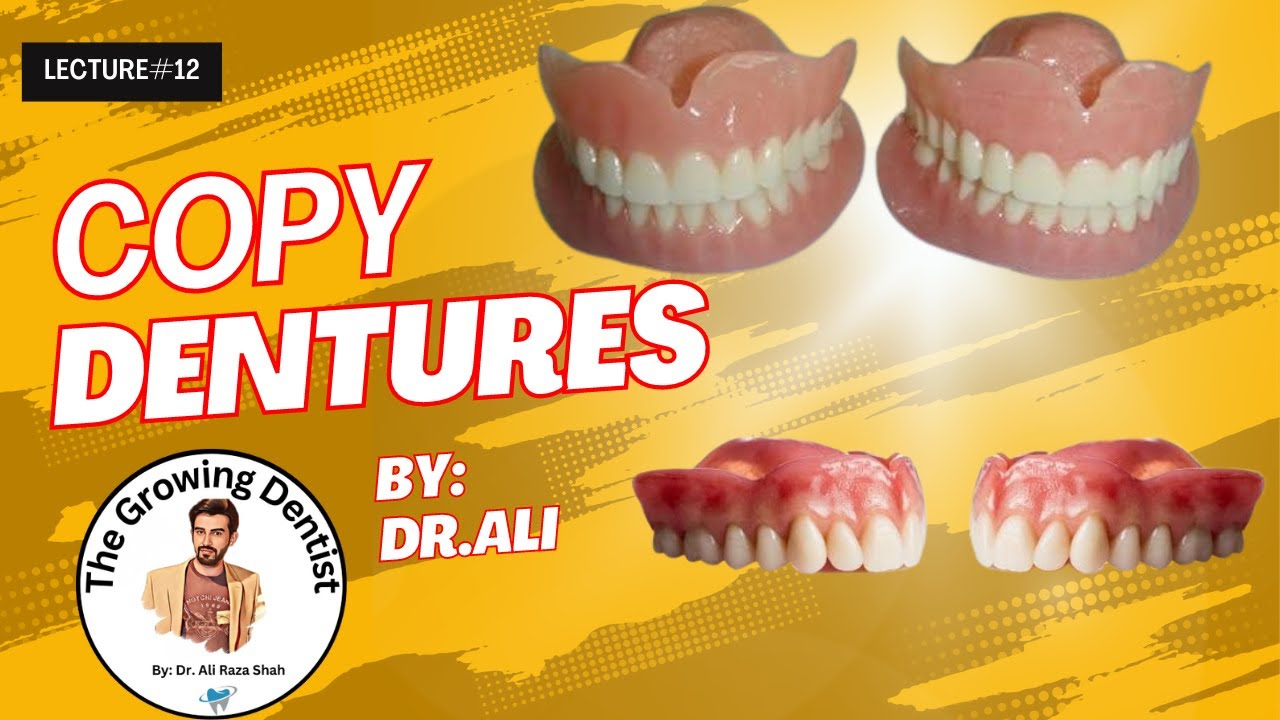 Copy Dentures| How to make a Dental Replica| Indications ...