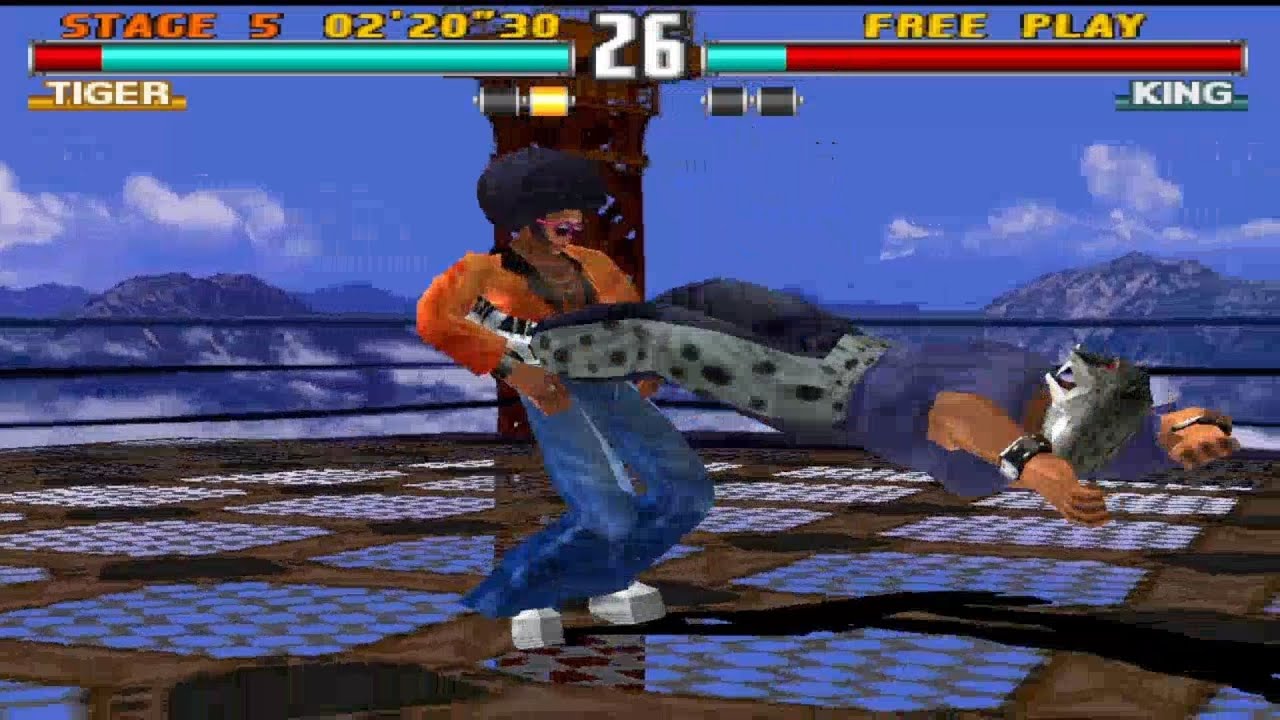 Tekken 3 Tiger with King Moves Arcade - YouTube
