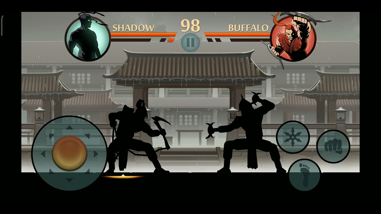 Shadow fight 2# Shadow Vs Buffalo# Shadow defeated buffalo| shadow ...
