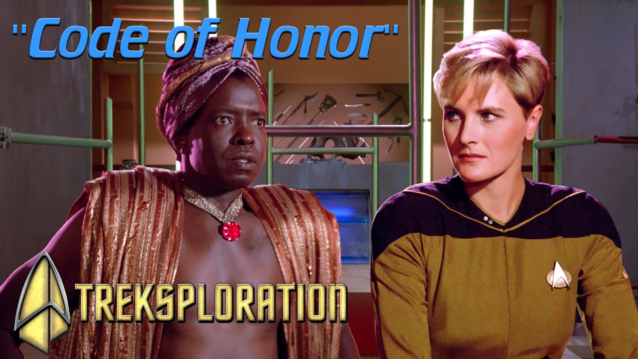 TNG S1 E3 "Code of Honor" | Star Trek Review - YouTube