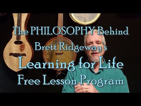 The Philosophy Behind Brett Ridgeway's Learning for Life Program - YouTube