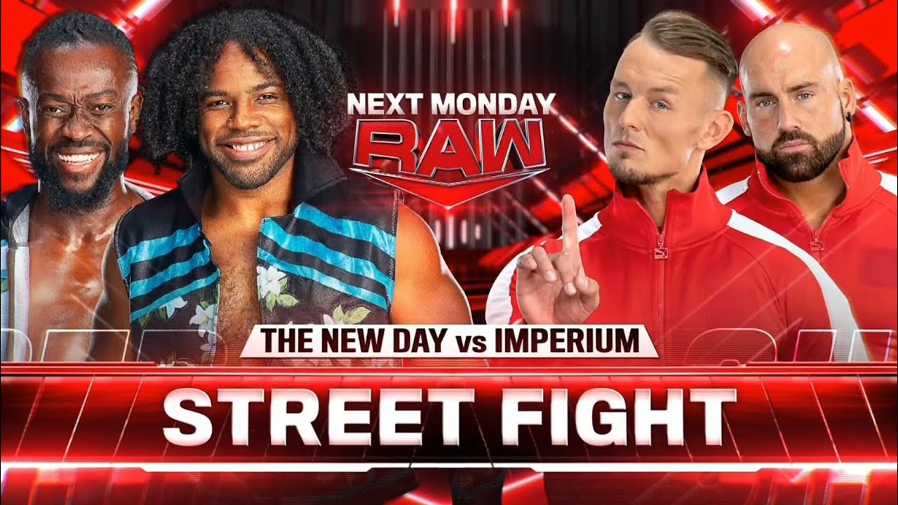 The New Day vs Imperium - Street Fight Match (2/2) | WWE RAW 02/26/24 ...