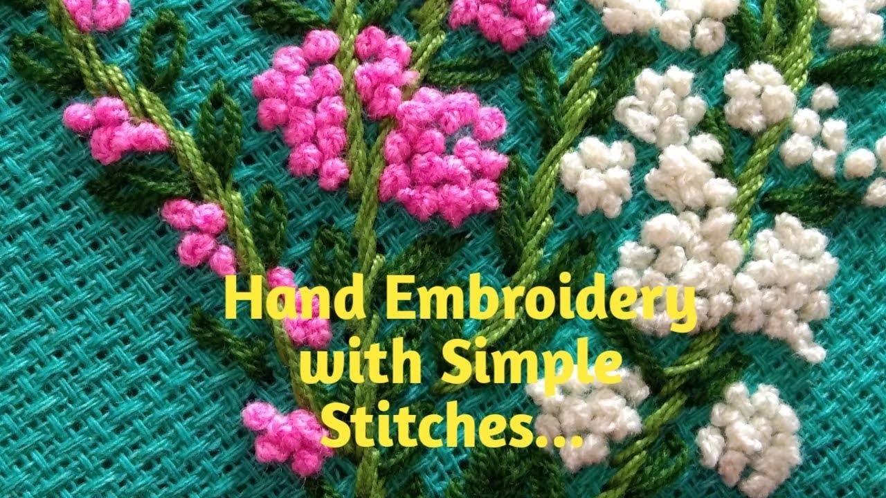 Creative Hand Embroidery Ideas - YouTube