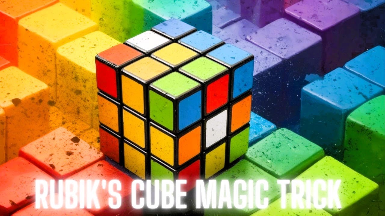 Learn How to Solve Rubik's cube magic trick ! - YouTube