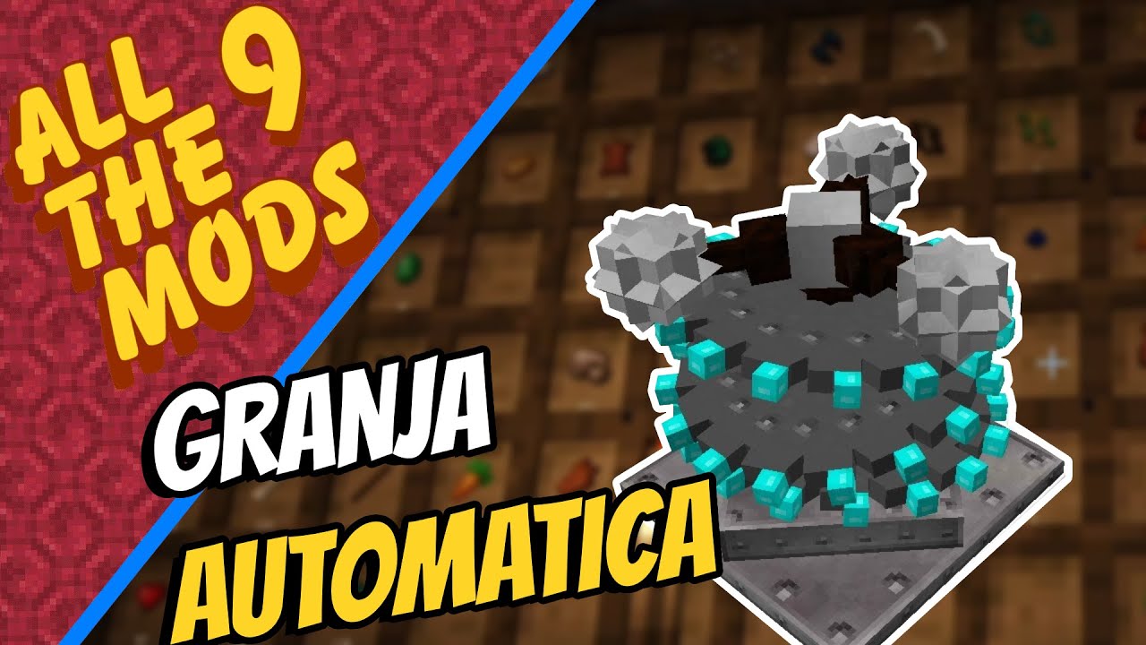 INCREÍBLE GRANJA DE MOBS tienes que probarla - ATM 9 EP 8 - YouTube