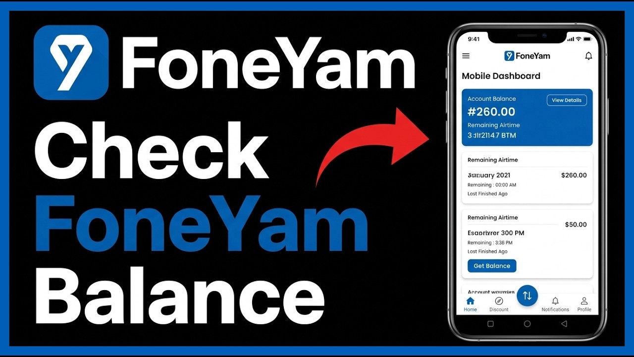 How to Check FoneYam Account Balance Easily: Full Tutorial - YouTube