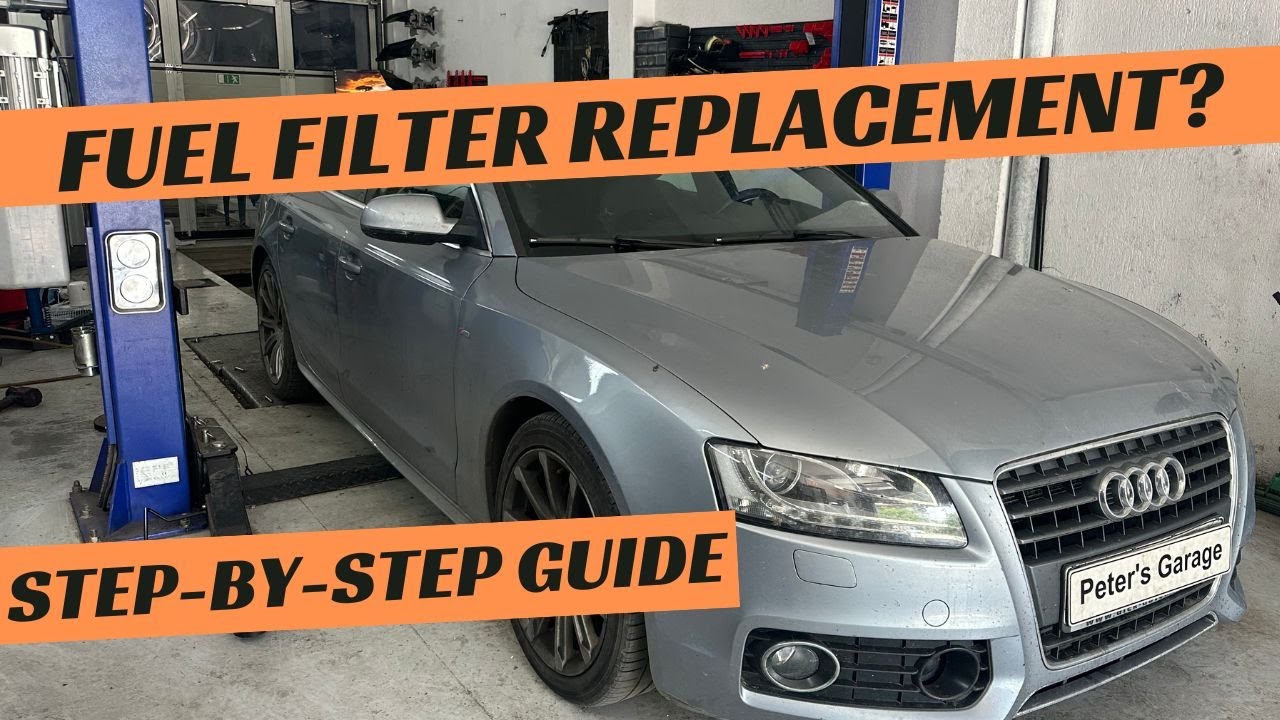 Audi A5 B8 2.7 TDI Fuel Filter replacement - YouTube
