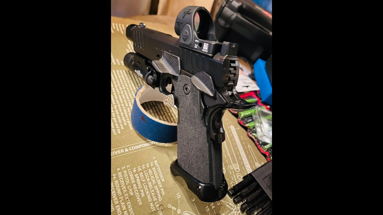 PRODIGY DS 1911 2011 TRIGGER INSTALL FITMENT FITTING - YouTube