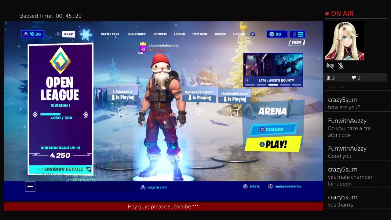 Fortnite epic creator tag chamberlainqueen @crazy5sum - YouTube