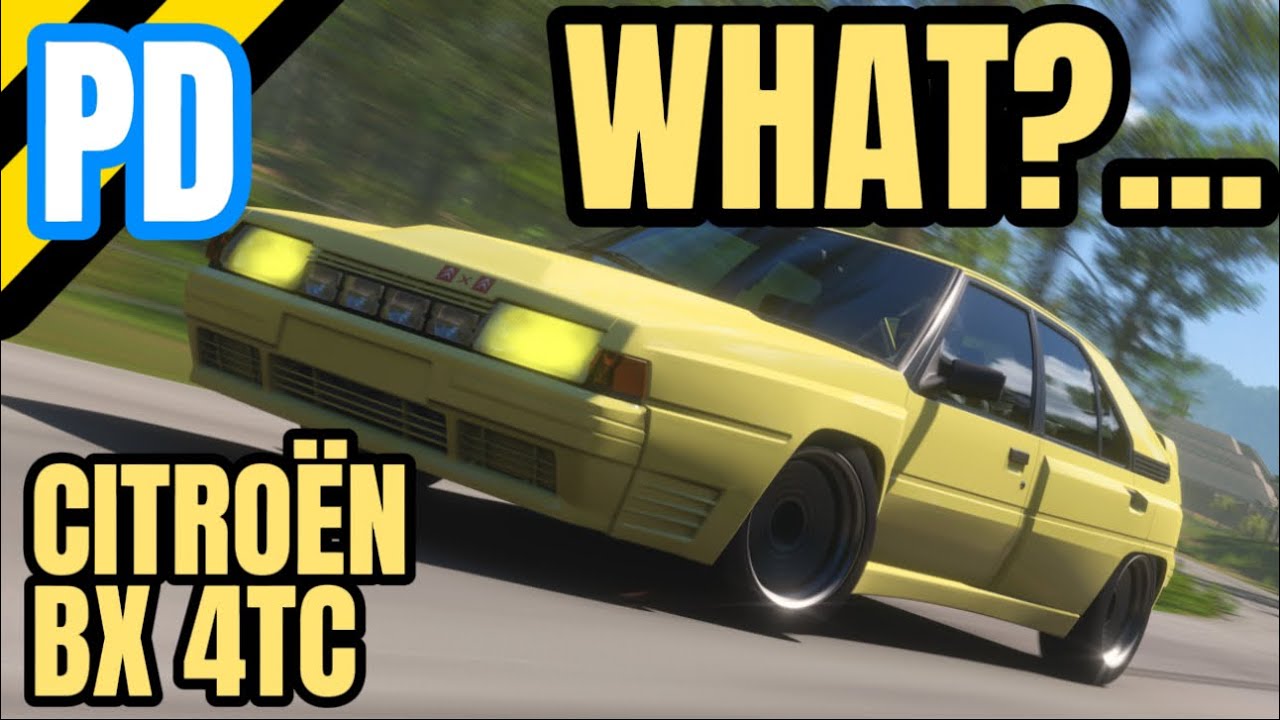 The most confusing car in Forza Horizon 5… (Citroën BX 4TC) - YouTube