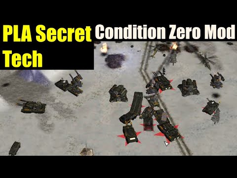 C & C Generals Condition Zero Mod PLA Secret Tech - YouTube