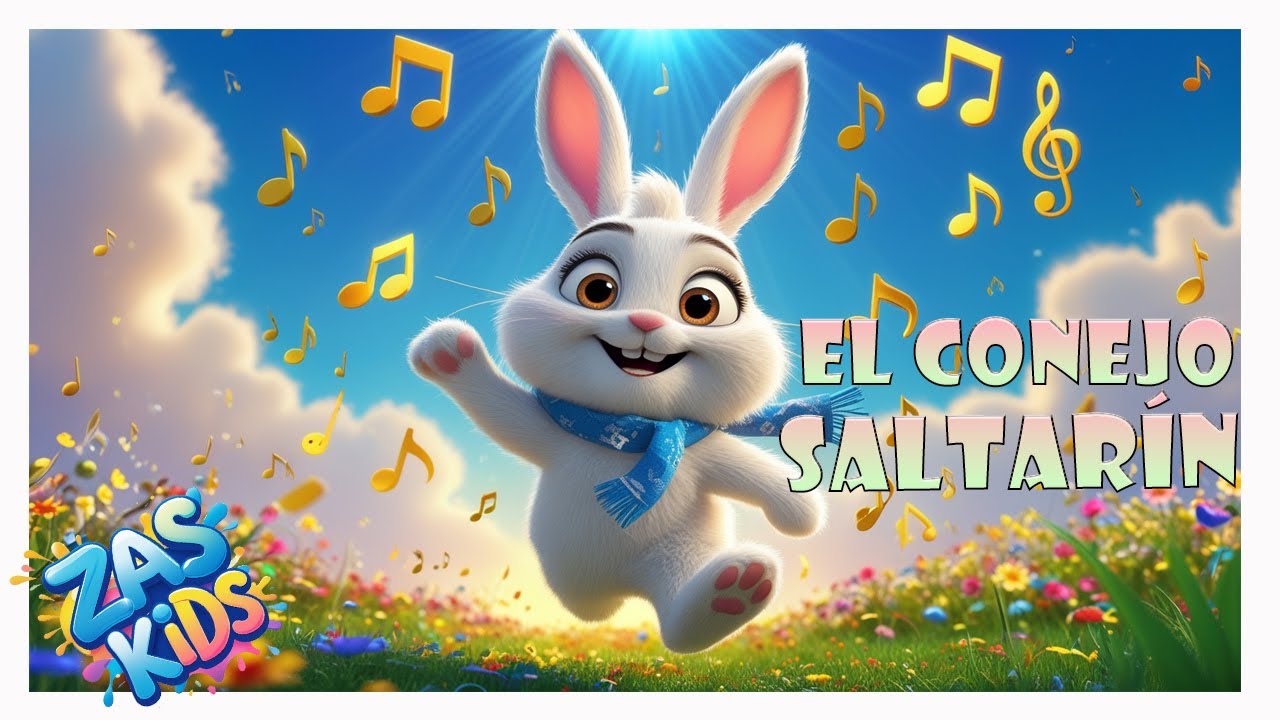 🐰🎶 ¡La Canción del Conejo Saltarín! | Música Divertida para Niños 🎵 ...