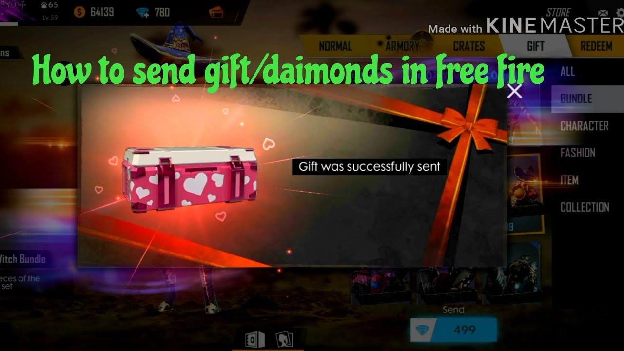 How To Send Daimonds / Gifts in Garena Free Fire | Send Gifts To Your ...