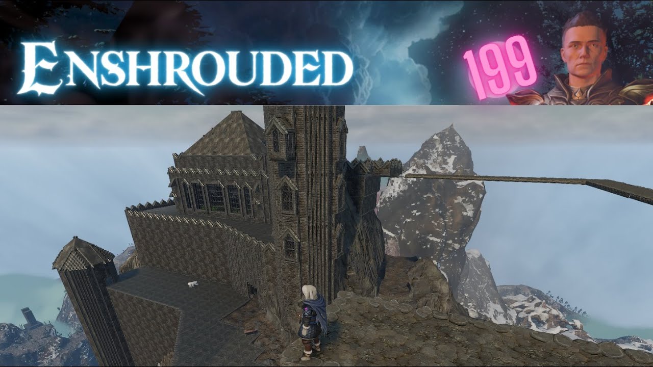 Enshrouded update 4 | Expanding the castle and Building a new tower ...