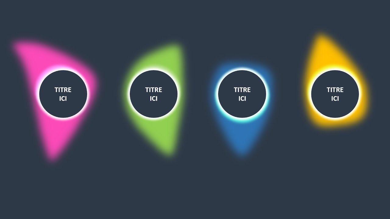 Créer des formes abstraites colorées dans PowerPoint - YouTube