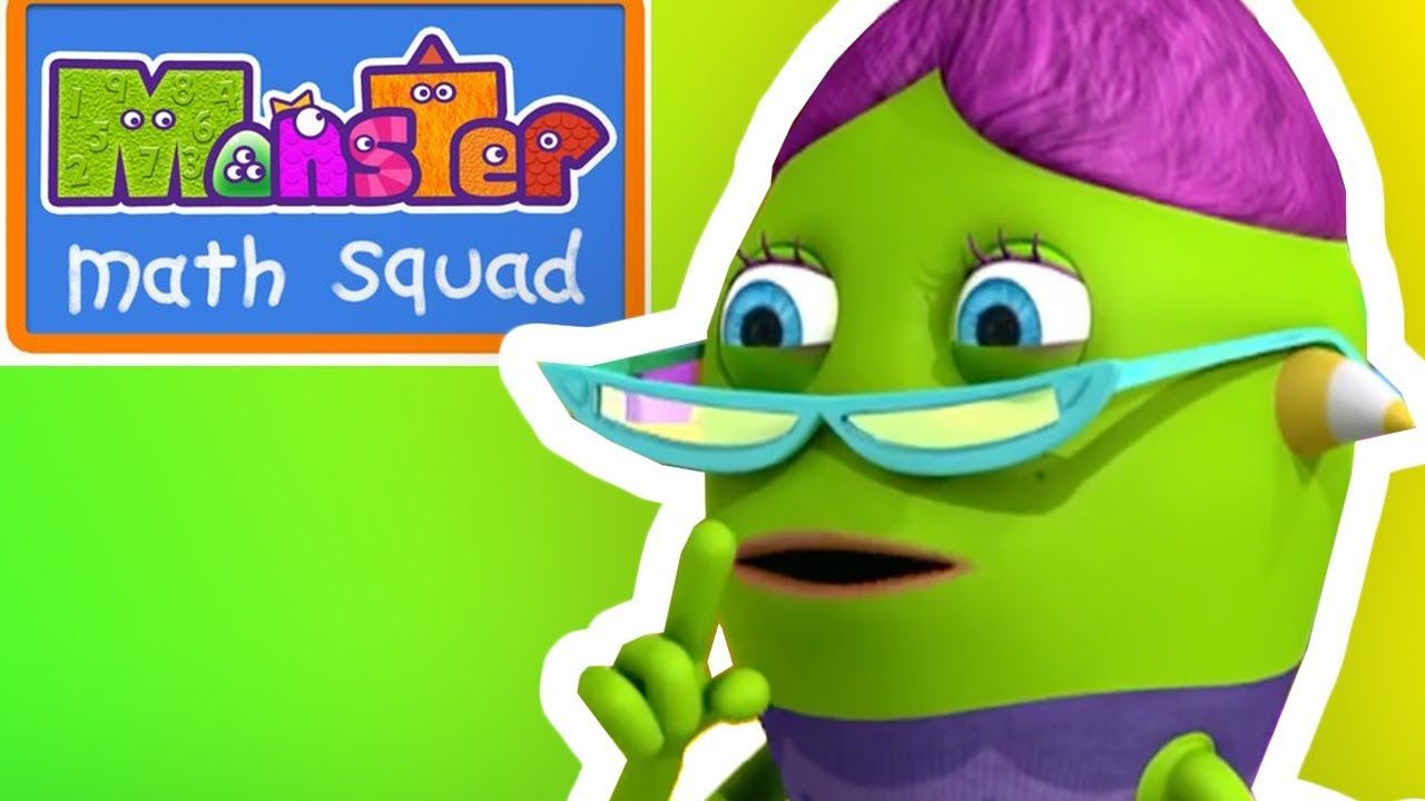 Monster Math Squad | FULL EPISODE | Big Burp Monster at the Library ...